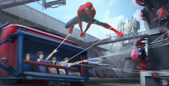 Tom Holland Records Scenes for New SPIDER-MAN Disney Ride - Nerdist
