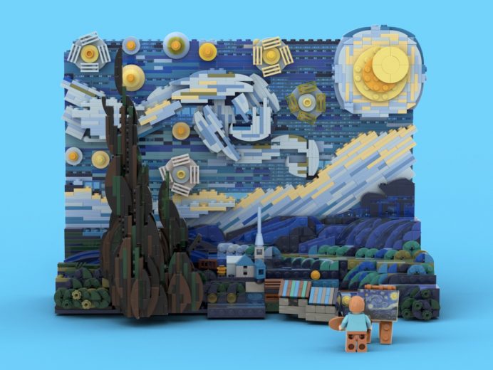 Vincent van Gogh's Starry Night Is the Newest LEGO Set - Nerdist