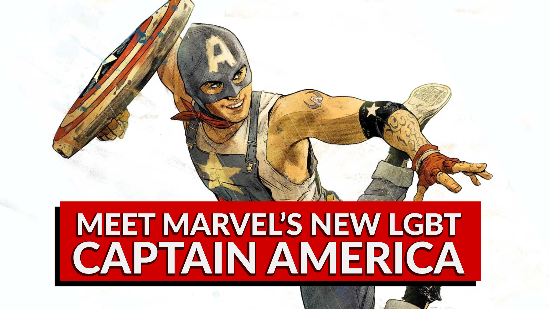 Marvel Reveals New LGBT Captain America (Nerdist News w/ Dan Casey ...