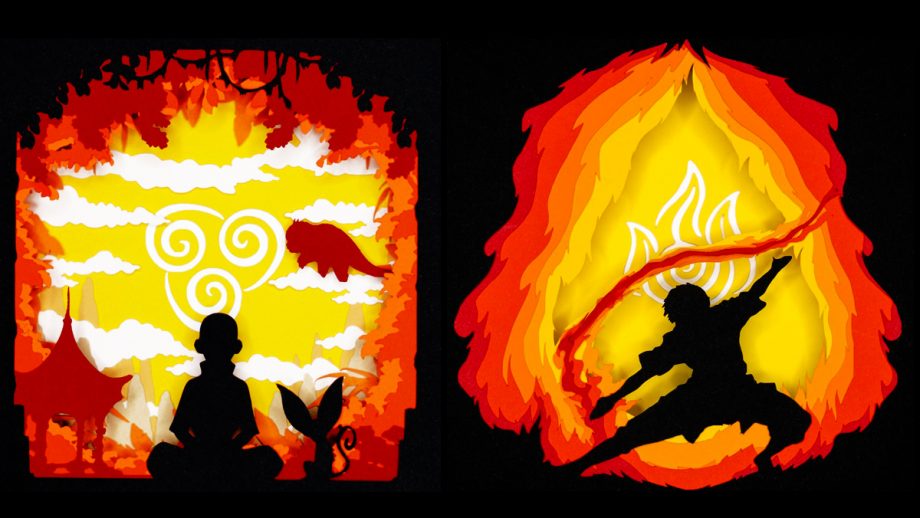 AVATAR: THE LAST AIRBENDER Inspires Incredible Paper Art - Nerdist