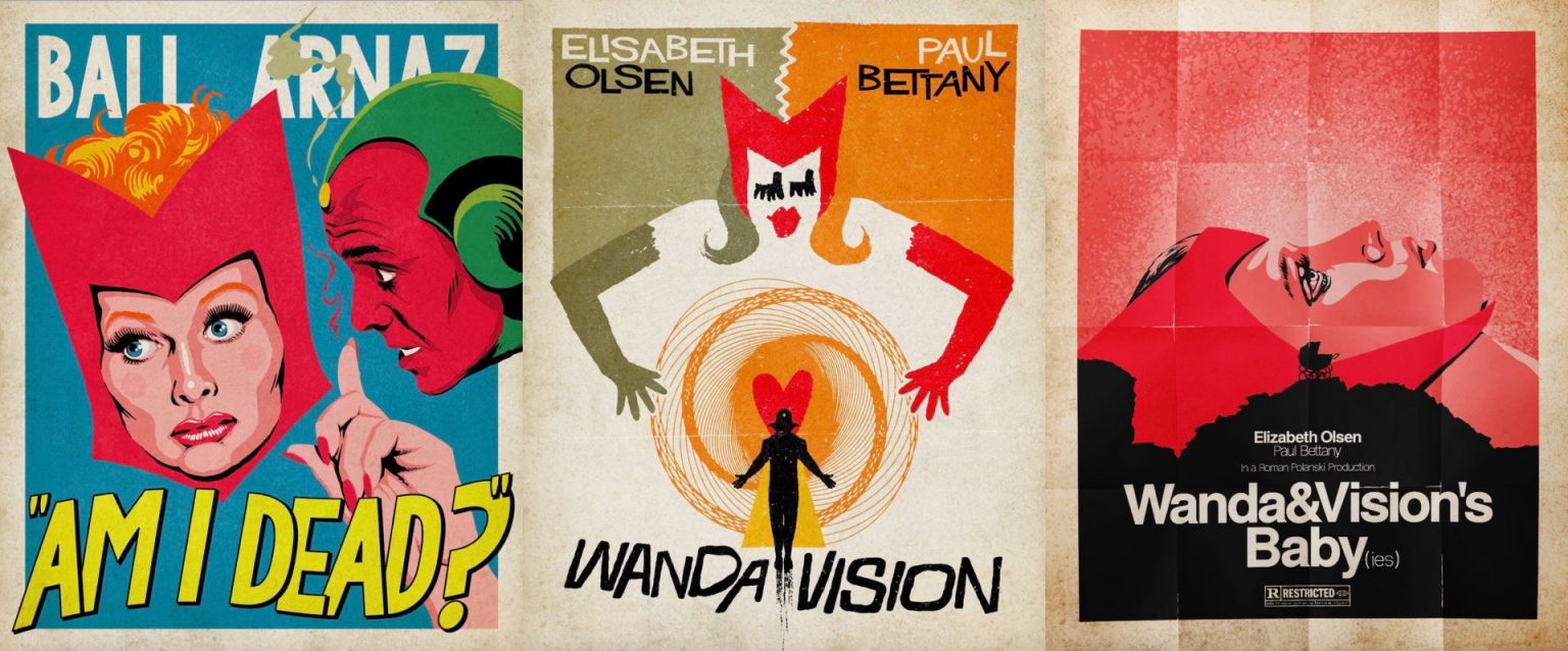 WANDAVISION Episodes Get Retro Pop Culture Posters - Nerdist