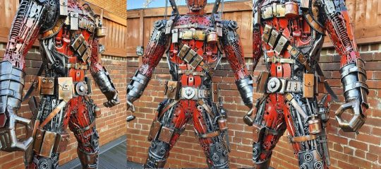 Amazing Deadpool Metal Sculpture Is a True Work of Art - Nerdist