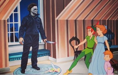 Disney Characters Meet Horror Icons in Amazing Fan Art - Nerdist