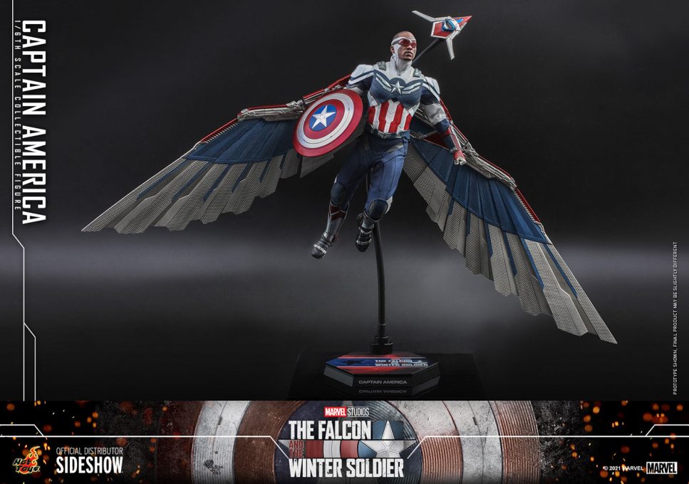 Sam Wilson Is Captain America in New Sideshow 1/6 Figure - Nerdist