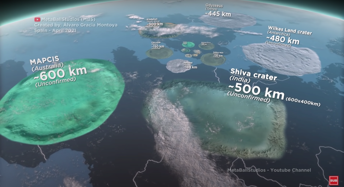 Comparison of Earth's Craters Offers New Sense of Their Size - Nerdist