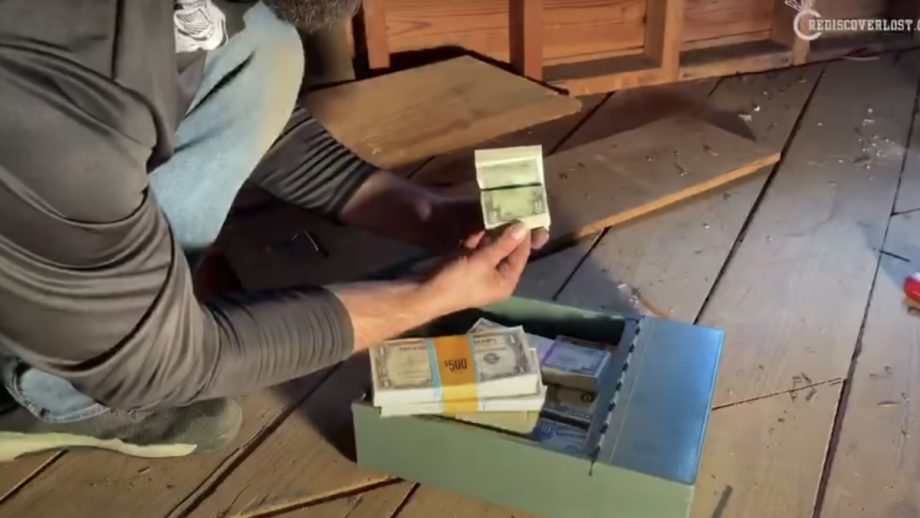 Treasure Hunter Finds Lost Box of $46,000 Cash in House Attic - Nerdist