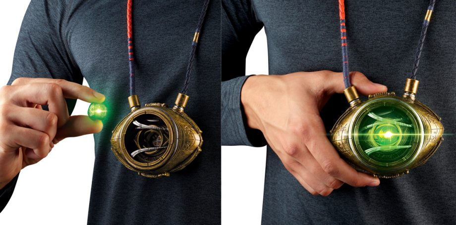 Use the Time Stone with Dr. Strange Eye of Agamotto Replica - Nerdist