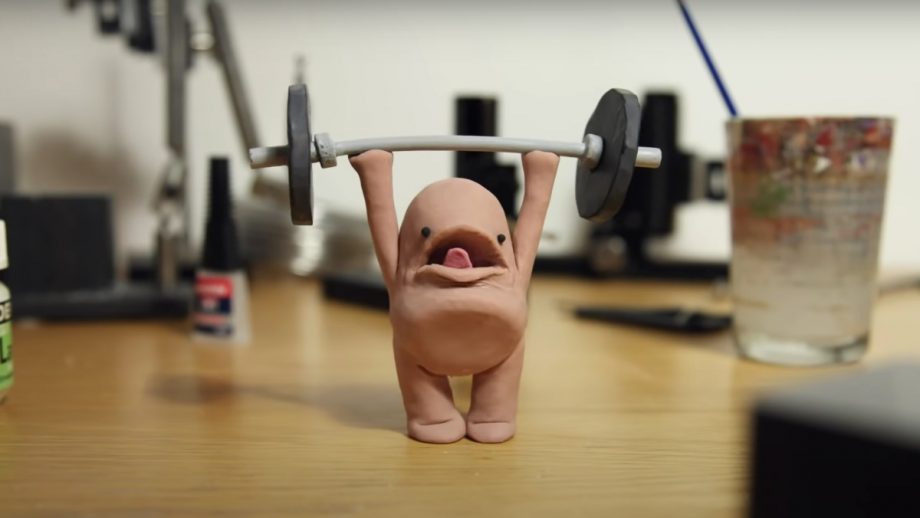 Watch a Cute Lumpy Piece of Clay Work Out - Nerdist
