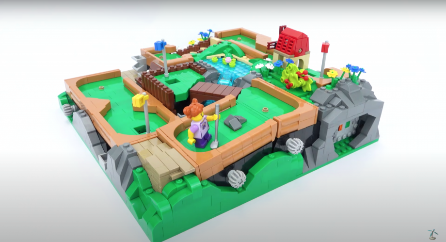 This LEGO Mini Golf Course Is Fully Playable - Nerdist