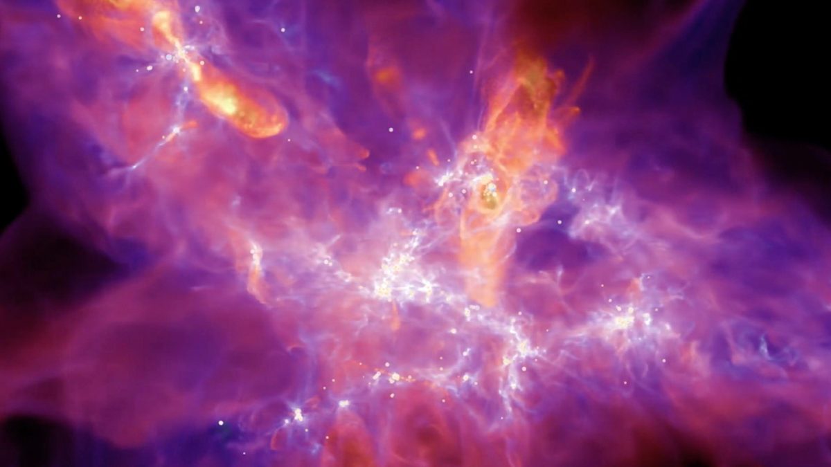 Watch a Supercomputer Simulation of a Star Forming - Nerdist