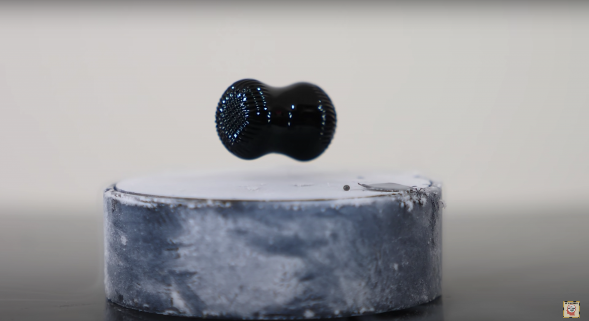 The Way Ferrofluid Floats Above a Superconductor Is Unreal - Nerdist