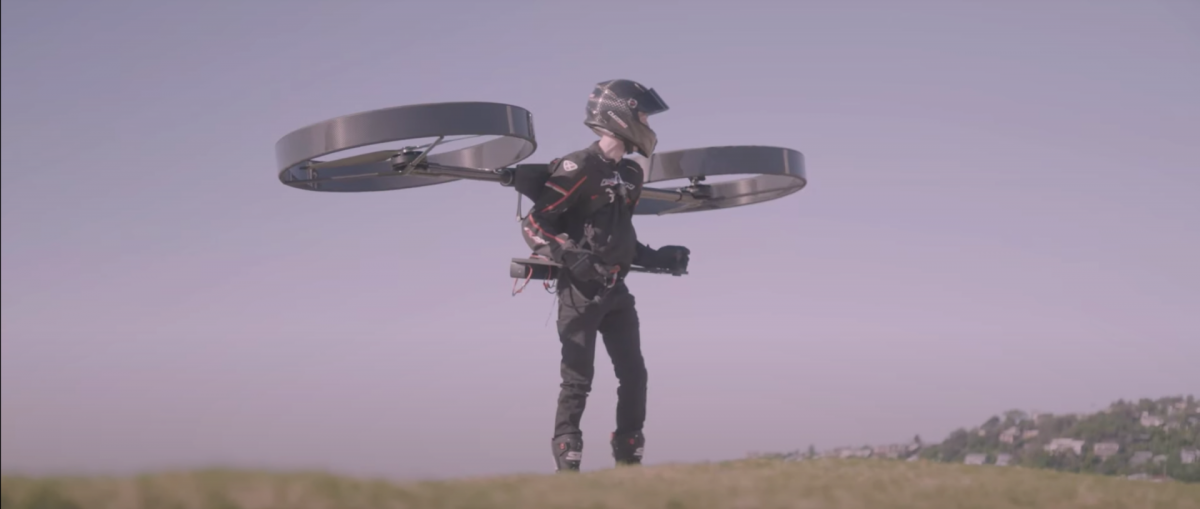 This Electric Jetpack Just Completed Its First Test Flight - Nerdist