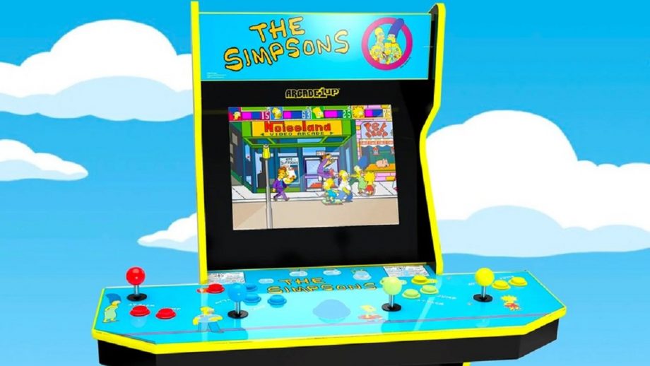 THE SIMPSONS Arcade Game Gets a Retro Replica Cabinet - Nerdist