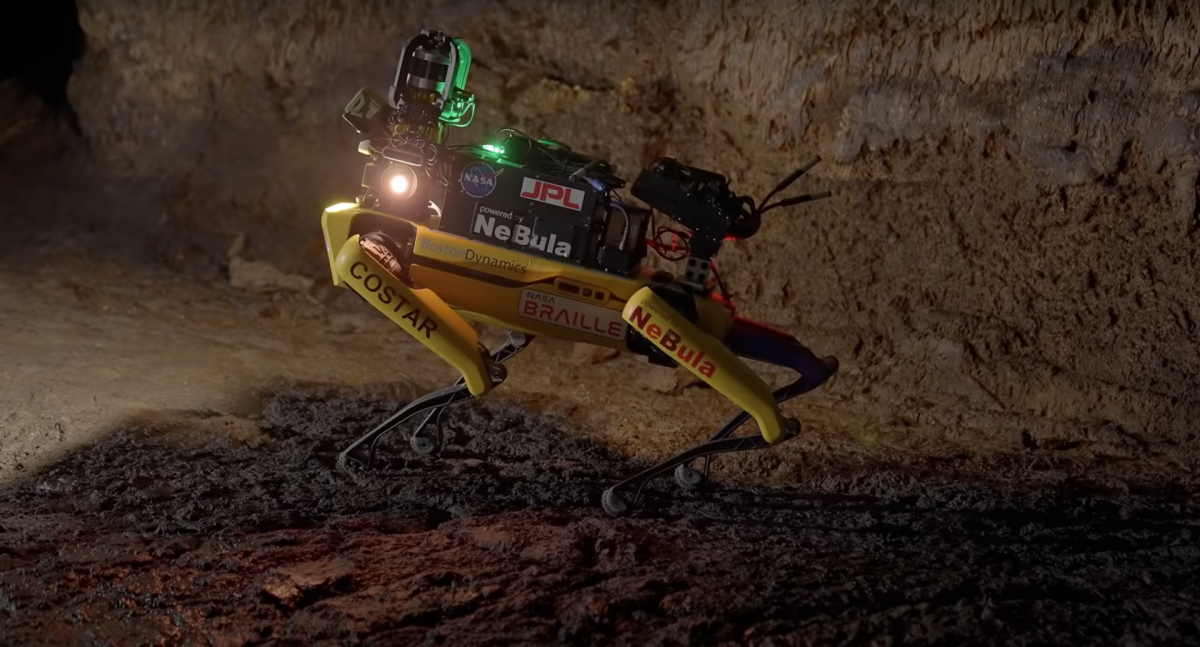 NASA Deploys Spot Robo-Dogs to 'Martian-Like' Caves on Earth - Nerdist