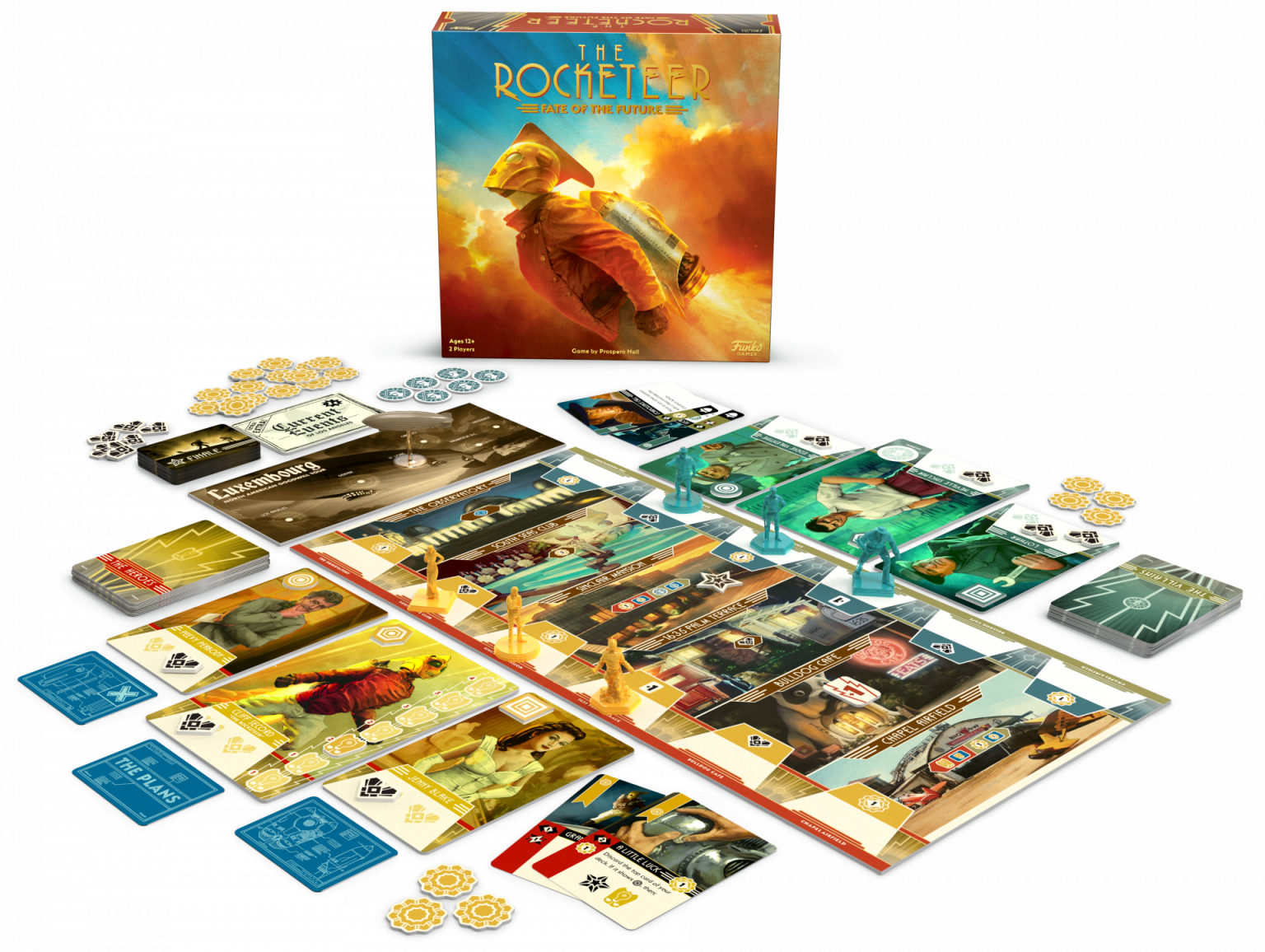 Stop an Evil Plot in Funko's Gorgeous New ROCKETEER Game - Nerdist