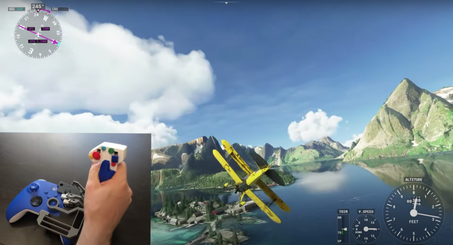 Modified Xbox Controller Is the Perfect Flight Sim Joystick - Nerdist