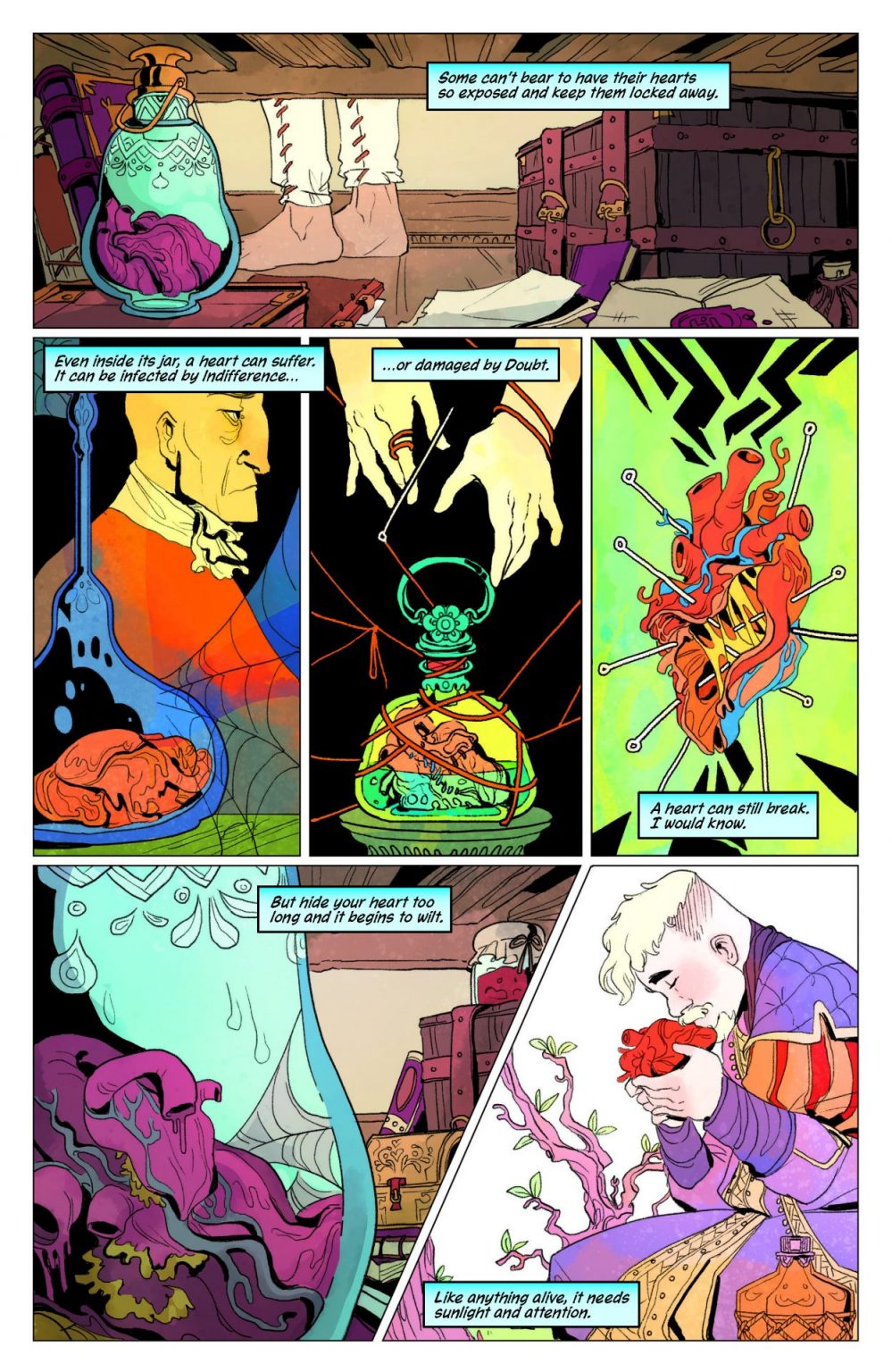 THE HEART HUNTER Creators on the Story's Inspiration and Design - Nerdist
