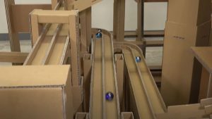 This Giant DIY Marble Run Is Made Entirely Out of Cardboard - Nerdist