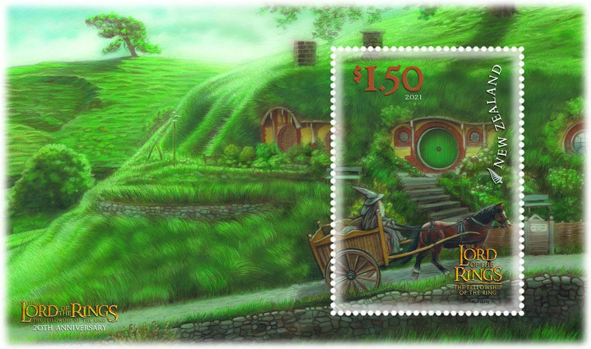 LOTR Stamps Celebrate FELLOWSHIP OF THE RING's 20th Anniversary - Nerdist