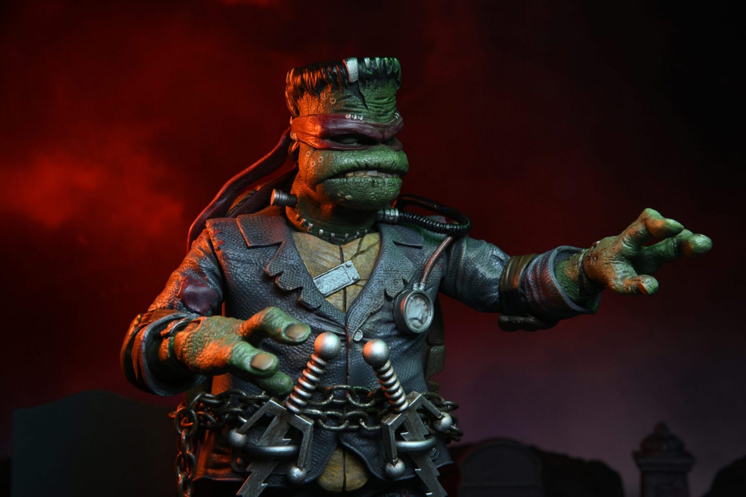 Raphael Is Frankenstein's Monster in TMNT Universal-Style Figure - Nerdist