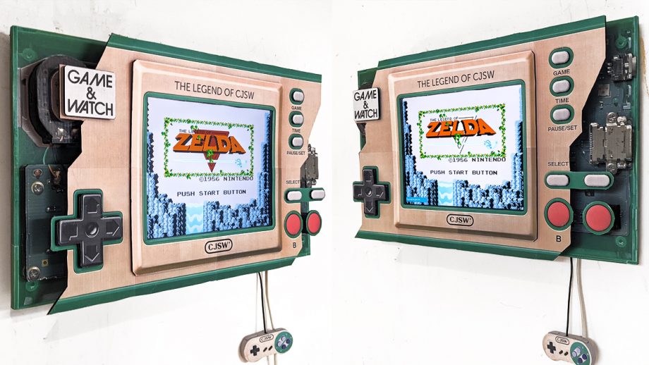Here, Have a Giant Playable Replica of GAME & WATCH: LEGEND OF ZELDA ...