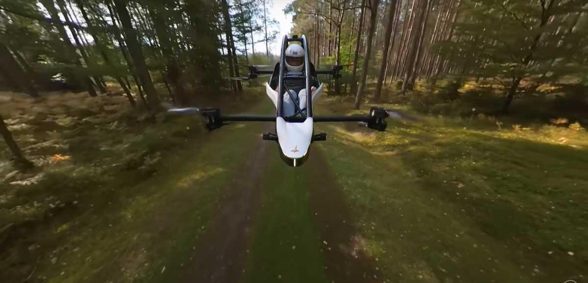 The Jetson One Quadcopter Gives STAR WARS Speeder Bike Vibes - Nerdist