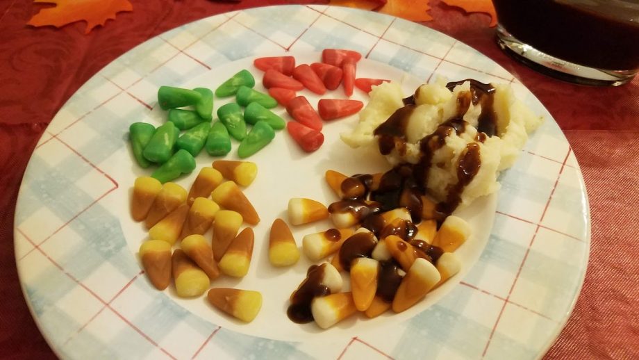 I Turned Turkey Candy Corn Into a 'Real' Thanksgiving Feast - Nerdist