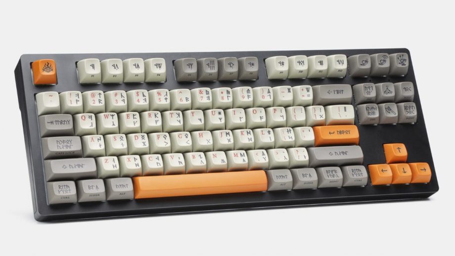 Type in Elvish and Dwarvish With These LOTR Keyboard Keycaps - Nerdist