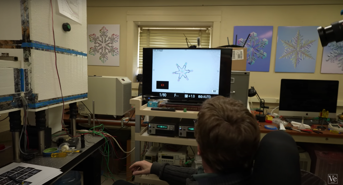 Watch FROZEN’s Snow Scientist Create ‘Designer’ Snowflakes - Nerdist