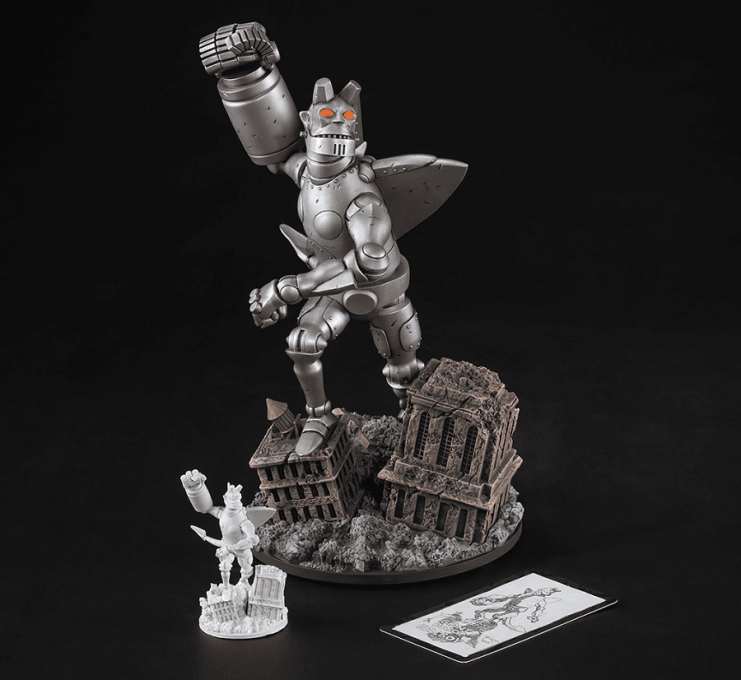 Giant Robot Hellboy Statue is a Beautiful Mechanical Monster - Nerdist