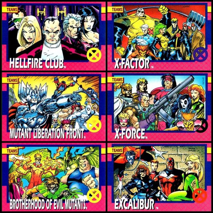 Hello, Nostalgia! This Book Collects Jim Lee's '90s X-MEN Trading Cards ...