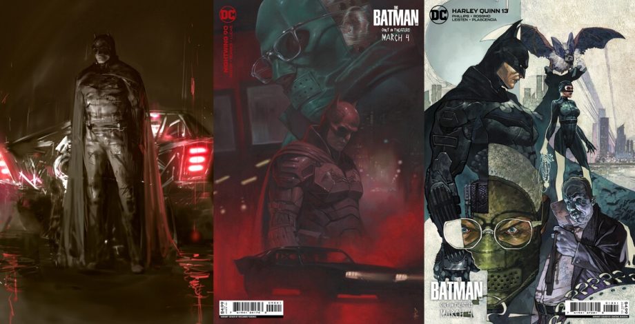 DC Comics Reveals THE BATMAN-Inspired Variant Covers - Nerdist