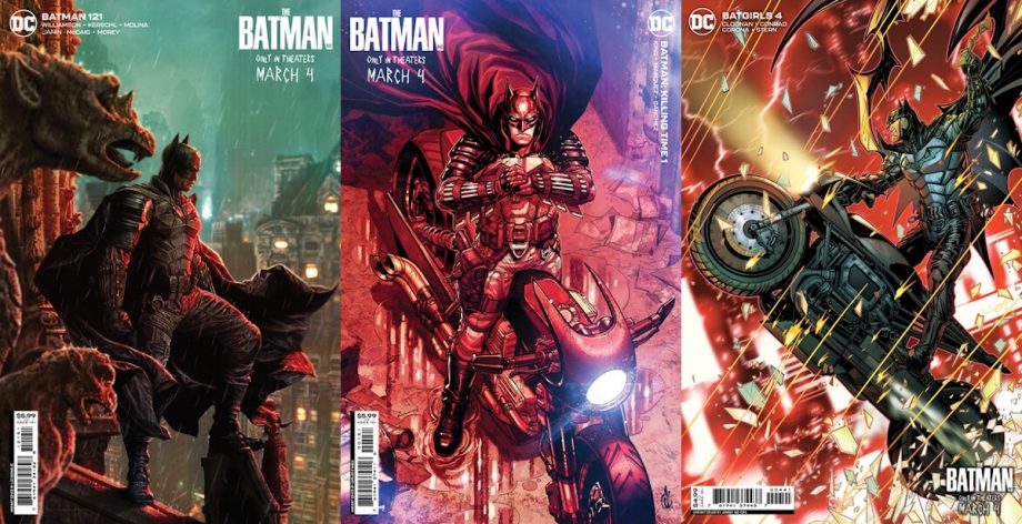 DC Comics Reveals THE BATMAN-Inspired Variant Covers - Nerdist