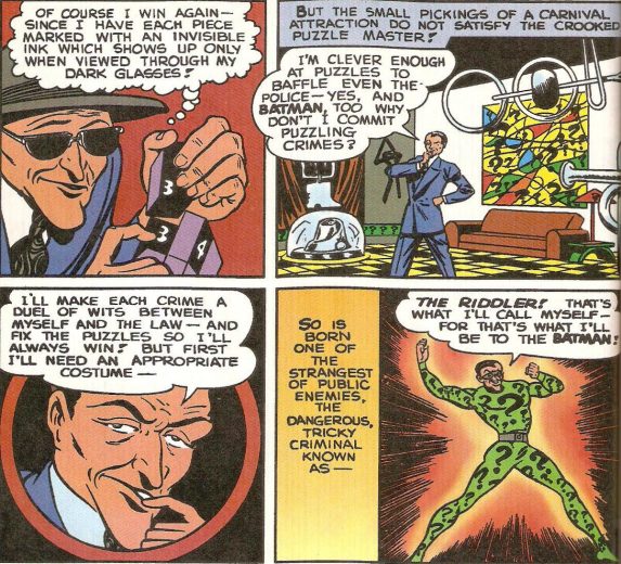 The Riddler's Bizarre Comics and Pop Culture History - Nerdist