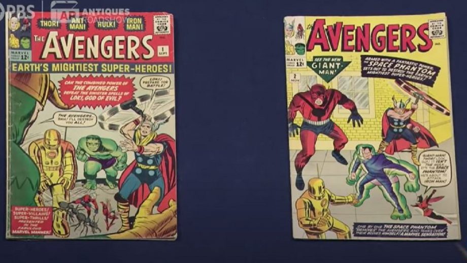 First Ever AVENGERS Comics Take Center Stage on ANTIQUES ROAD SHOW ...