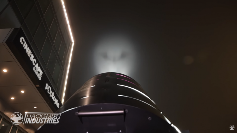 Engineers Made A Working Bat Signal And Drove It Around Town Nerdist