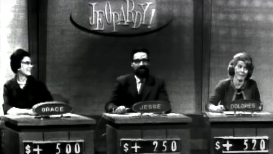 JEOPARDY! Briefly Shared Its Unaired 1964 Pilot - Nerdist
