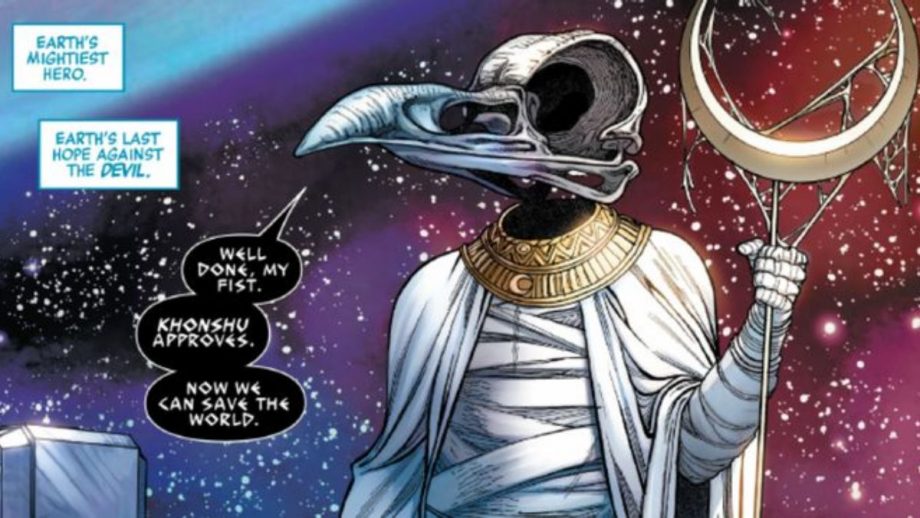 Who Is Khonshu, MOON KNIGHT's Main God? His Comic and Mythology Origins ...