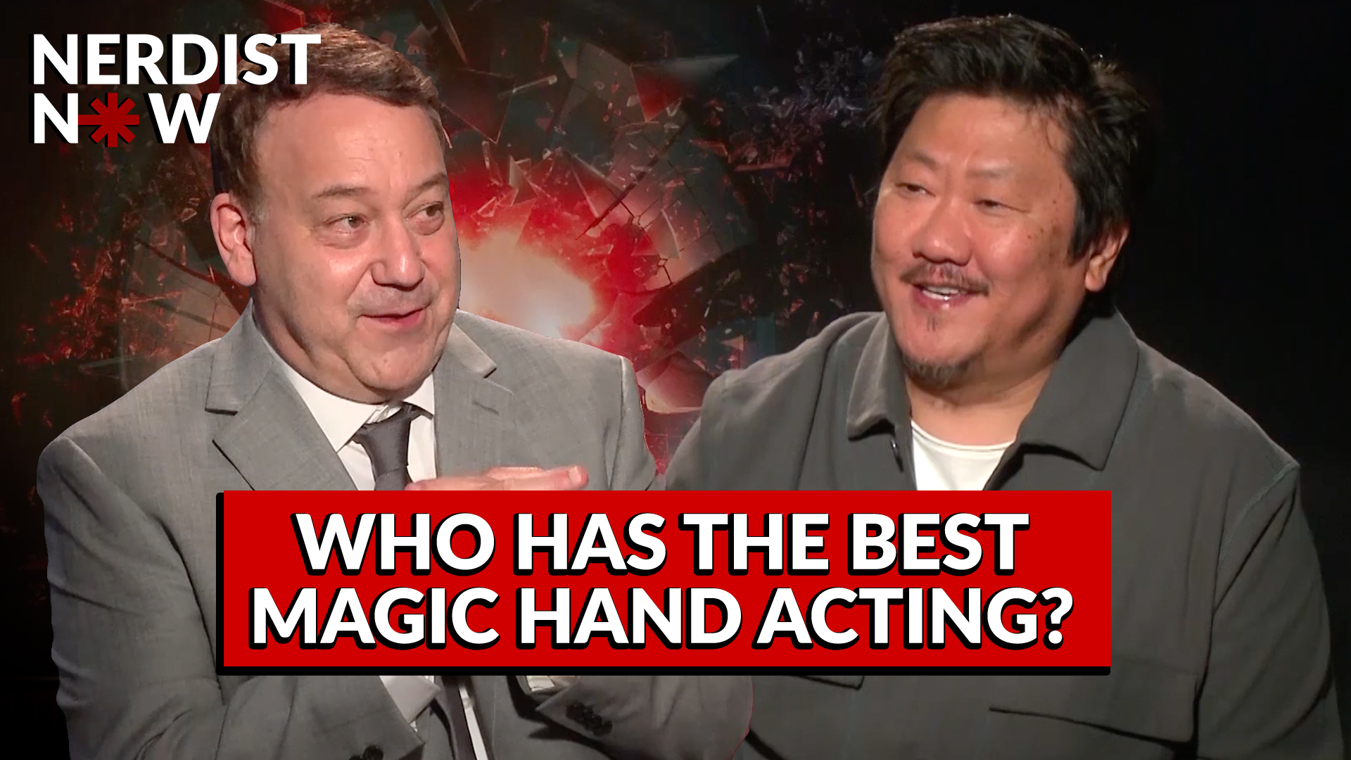 Doctor Strange: Sam Raimi & Benedict Wong Talk Comics, Ice Cream ...