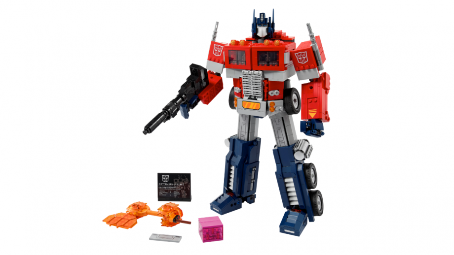 LEGO TRANSFORMERS Optimus Prime Set Seamlessly Transforms Itself - Nerdist
