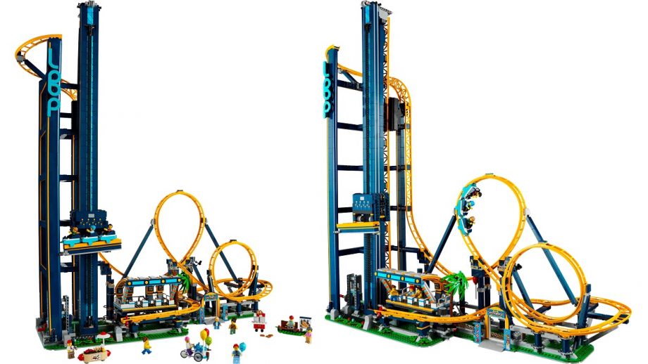 Impressive LEGO Roller Coaster Set Features Two Full Loops - Nerdist