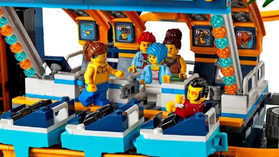 Impressive LEGO Roller Coaster Set Features Two Full Loops - Nerdist