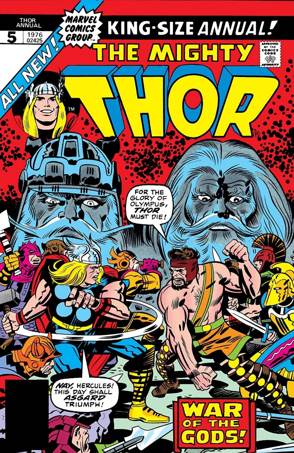 The Marvel Comics History of the Thor vs. Hercules Rivalry - Nerdist