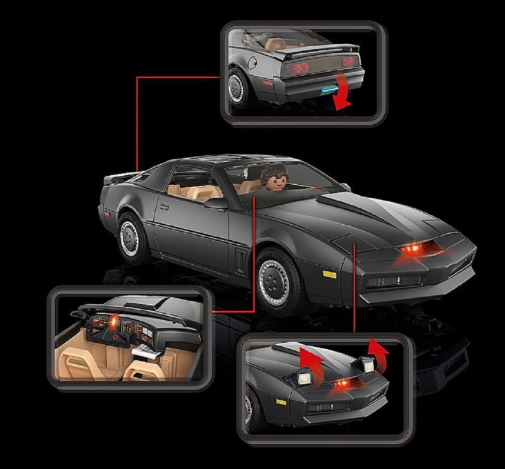 Celebrate 40 Years of KNIGHT RIDER with K.I.T.T. Playmobil Car - Nerdist