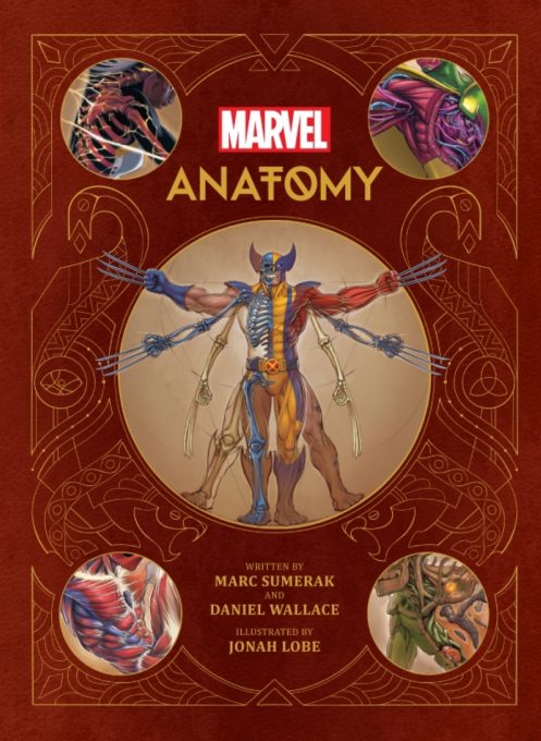 MARVEL ANATOMY Book Illustrates the Science of Superhuman Abilities ...