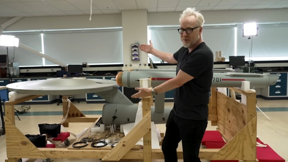 Adam Savage Boldly Goes to See the Original STAR TREK Enterprise Model ...