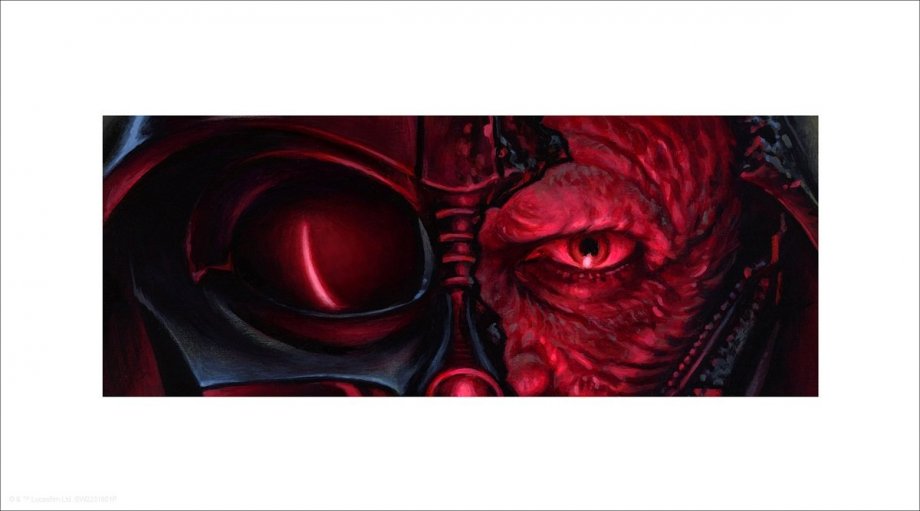 New Mondo 'Eyes Only' Portraits Focus on Obi-Wan and Vader - Nerdist