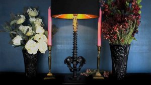 This Spine-Tingling Anatomical Lamp Shines with Gothic Beauty - Nerdist