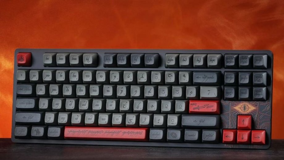 Send Sauron a Letter with LOTR 'Black Speech' Keyboard - Nerdist