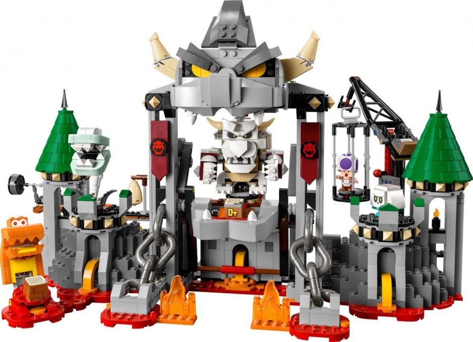 Rescue Purple Toad in New SUPER MARIO Dry Bowser LEGO Set - Nerdist